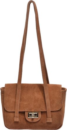 Anna Luchini Braun Rindsledertasche