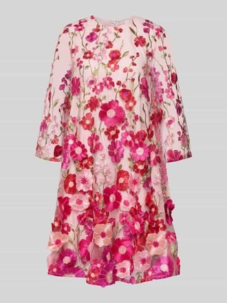 Vero Moda Knielanges Cocktailkleid mit Stitchings Modell FLOWERING