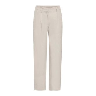 Ichi Straight Hosen - - Trousers - Damen - Beige - L