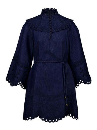 Zimmermann Pull Col Roul&eacute; - Bleu