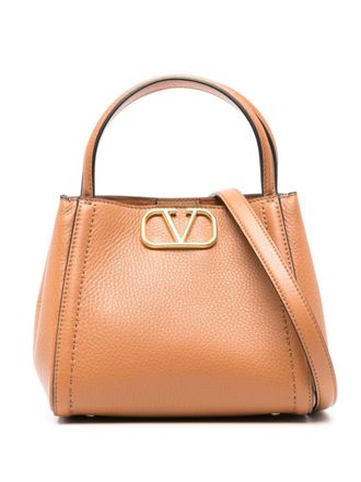 Valentino Garavani petit sac à main Alltime - Marron