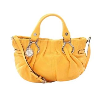 Celine Sac &agrave; main vintage Pre-owned - Femme - Pre-owned - Jaune - Taille: ONE Size
