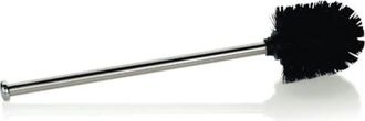 KELA 18963 Balai brosse WC, acier inoxydable, brosse noire, diam&egrave;tre 8,5 cm, Limbio Noir 8,5 x 8,5 x 35,5 cm
