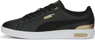 Puma Womens Fashion Shoes VIKKY V3 SPACE METALLICS Trainers & Sneakers, PUMA BLACK-PUMA GOLD-PUMA WHITE, 38
