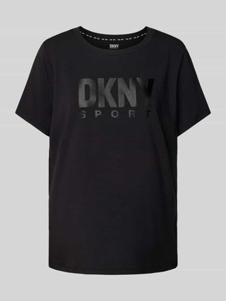 DKNY T-Shirt mit Label-Print
