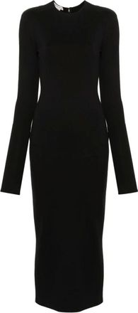 Alessandro Vigilante Alessandro Vigilante, Femme, Robes, Noir, Taille: 38 FR Midi Dress