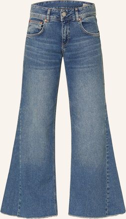 Herrlicher Flared Jeans Edna blau