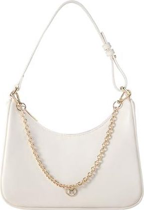 Victoria Hyde London Petit sac &agrave; bandouli&egrave;re pour femme - Noir - En cuir, Blanc