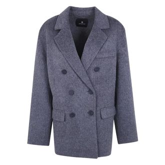 Anine Bing Manteau Sali - Femme - Manteaux - Gris - Taille: 34 FR