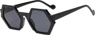 Generic Lunettes De Soleil Tendance Polygon Street For Femmes Et Hommes, Polaris&eacute;es, For Le Sport Et Les D&eacute;placements.(Black)