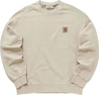 Carhartt Work in Progress Homme, Sweatshirts et sweats à capuche, Beige, Taille: XL Vista Sweat