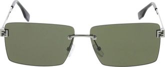 Fendi Stylische Sonnenbrille f&uuml;r modischen Look - - Accessories - unisex - Grau - ONE SIZE