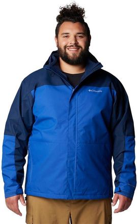 Columbia Herren Hikebound 2 Interchange Jacke 3-in-1-Wintermantel, Mountain Blue/Collegiate Navy, L