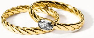 Purelei Volcano Ring Set Wei&szlig;