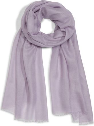 Peter Hahn Schal aus Seide und Kaschmir Peter Hahn lila
