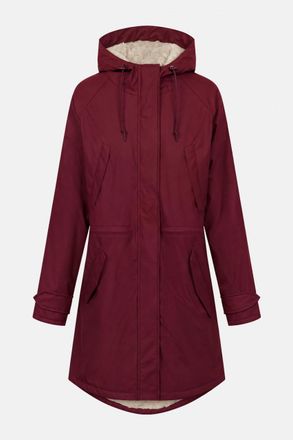 Derbe Derbe Regenjacke Friese Tildaholm Damen Rot Gef&uuml;ttert
