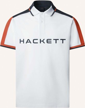 Hackett Poloshirt Hs Multi Polo Ss weiss