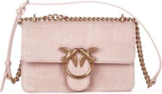 Pinko Pinko, Femme, Sacs, Rose, Taille: ONE Size Love One Mini