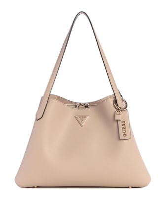 Guess Damen Sora Girlfriend Carryall Schultertasche, Stein