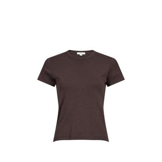 Vince Tee-shirt col rond en coton m&eacute;lang&eacute;