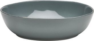 Van Well | URBAN Salatschale 29,5 cm grau - Steinzeug große Schüssel für Obst Gemüse und zum Servieren, große Bowl