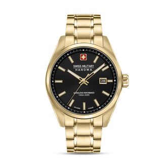 Swiss Military Hanowa Uhren - Quarzuhr Pioneer - Gr. unisize - in Gold - für Damen