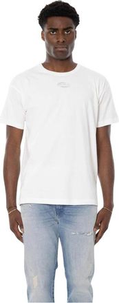 Diesel Homme, Tops, Blanc, Taille: XL T-Shirt T-Norm-Iod