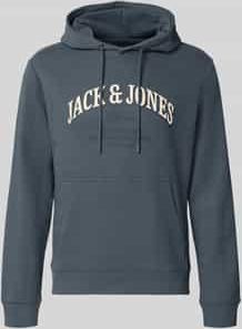 Jack & Jones Regular Fit Hoodie aus Baumwoll-Mix Modell Denver
