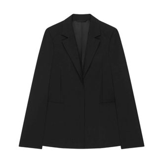 Givenchy Taillierter Blazer mit fallendem Revers - - Jackets - Damen - Schwarzk - S