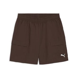 Puma Short Cargo 6 d&eacute;contract&eacute; Wardrobe ESS Homme XS, Chocolate Brown