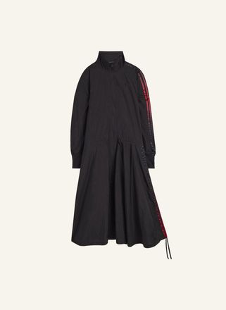 Yohji Yamamoto Y-3 Trainingskleid, Nylon, 3-Streifen, Farbverlauf schwarz