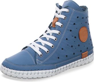 Gemini Damen Schn&uuml;rboot blau