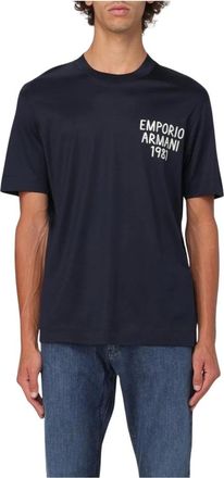 Emporio Armani Herren, Oberteile, Blau, 2XLGr&ouml;&szlig;e