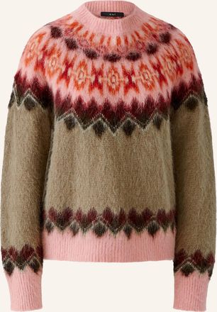 Oui Pullover braun