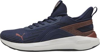 Puma Puma Unisex Softride Enzo 5 Hype Road Running Shoe, Puma Marineblau, Bordeauxrot, Federgrau, 38.5 EU
