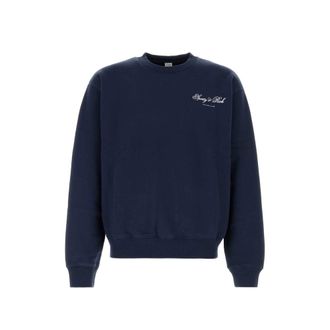 Sporty & Rich Emmett Club Script Logo-print Sweatshirt