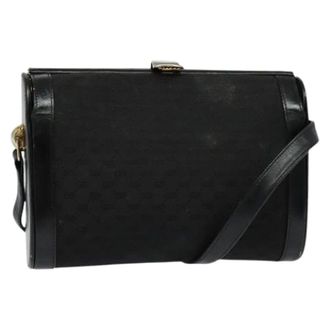 Gucci Pre-owned Cuir sacs-gucci - Femme - Pre-owned - Noir - Taille: ONE Size