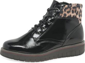 Marco Tozzi Femme 2-25229-41 034 Bottes à Lacets, Black Pat CB, 40 EU