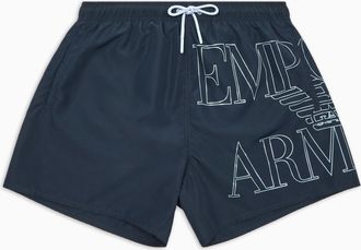 Emporio Armani Herren MID Boxer Badehose, Armani BLU, XS, Armani Blu, XS