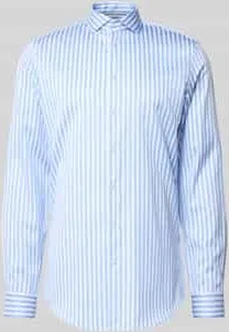 Jake*s Slim Fit Businesshemd aus Baumwolle mit extra langem Arm