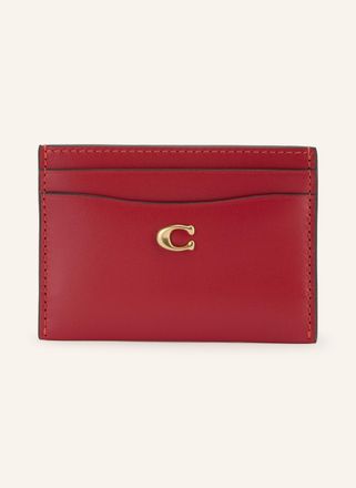 Coach Kartenetui Essential rot