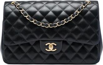 Chanel Sac bandouli&egrave;re classique Double Flap Pre-owned - Femme - Pre-owned - Noir - Taille: ONE Size