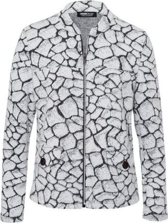 Frank Walder Cardigan in modernem Fancy-Strick