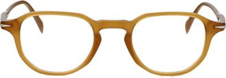 Eyewear by David Beckham unisex, Accessoires, Jaune, Taille: 47 MM DB 1140 Optical Frame