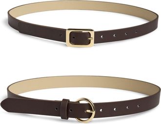 Pieces Pcjilane 2-Pack Jeans Belt
