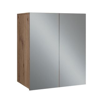 Vicco Spiegelschrank Takumi, Artisan, 60 x 70 cm mit 3 geschlossenen Ablagef&auml;chern