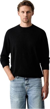 A|X Armani Exchange Pull &agrave; col rond - Homme - Pulls - Bleu - Taille: S