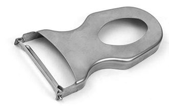 Fackelmann Fackelmann Kartoffelsch&auml;ler Chrom 115 x 55 mm