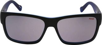 HUGO BOSS Matt-Sonnenbrille f&uuml;r Herren (Schwarz)