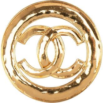 Chanel Halskette - Chanel Golden CC Loop Brooch - Gr. unisize - in Mehrfarbig - f&uuml;r Damen